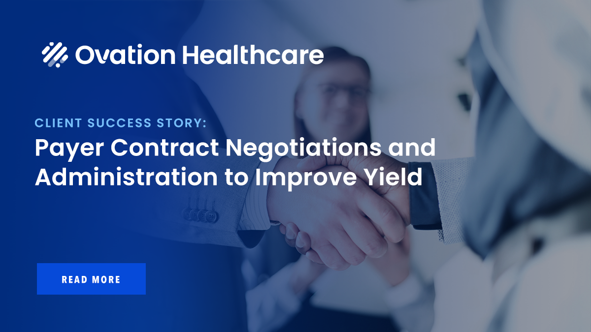Success Story: Negotiations and Administration to Improve Yield